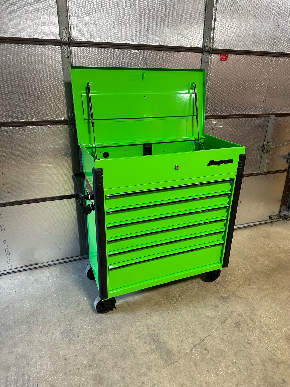 Snap On Roll Cart, KRSC46HBKG - Shop - Tool Swapper