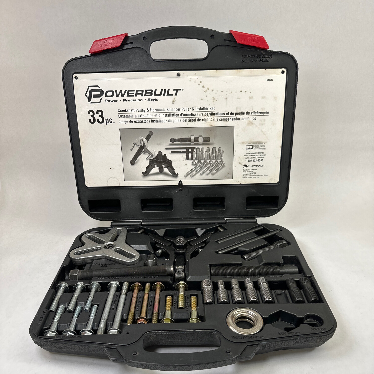 Power built Crankshaft Pulley & Harmonic Balancer Puller & Installer ...