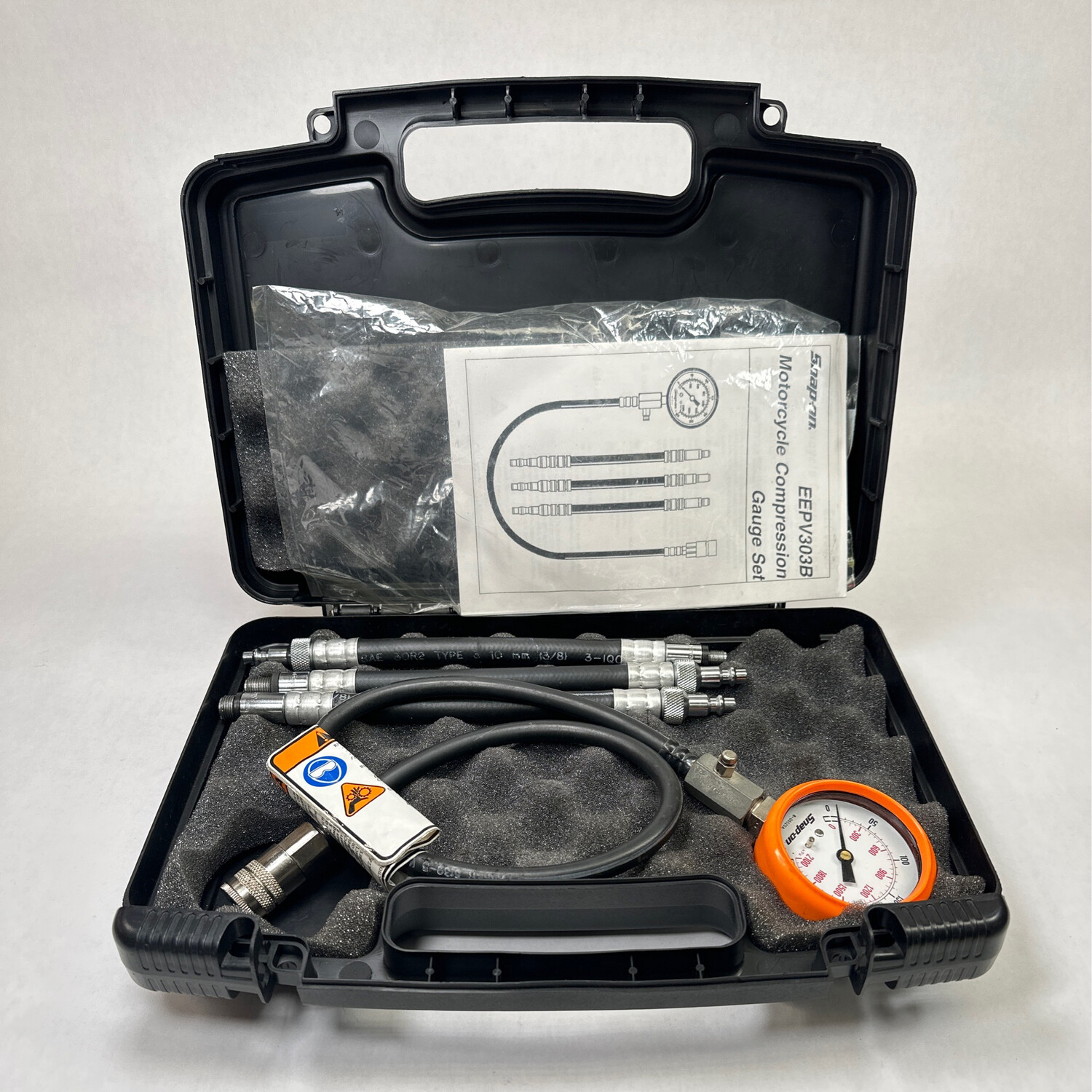 Snap On Motorcycle Compression Gauge Set, EEPV303B - Shop - Tool Swapper