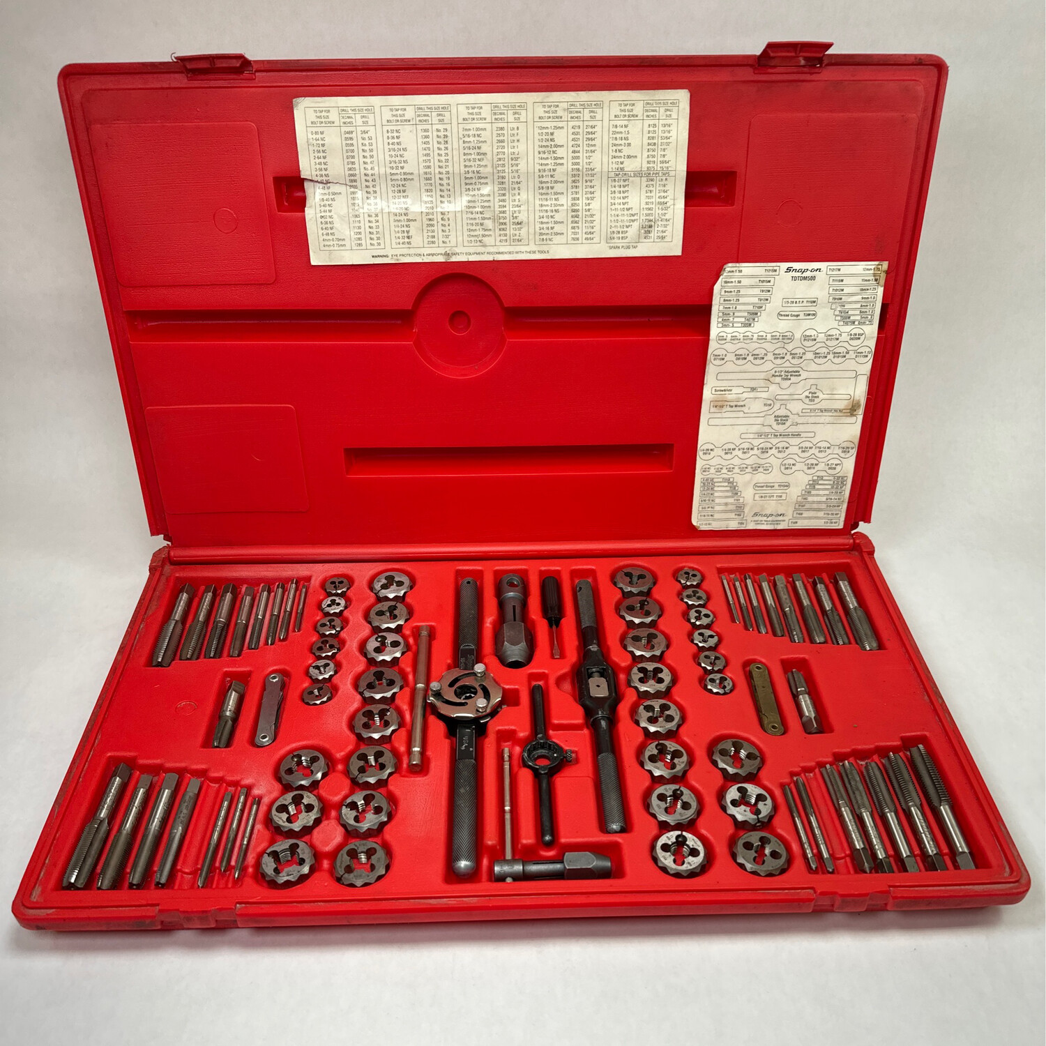Snap On 76pc Tap & Die Set, TDTDM500 - Shop - Tool Swapper