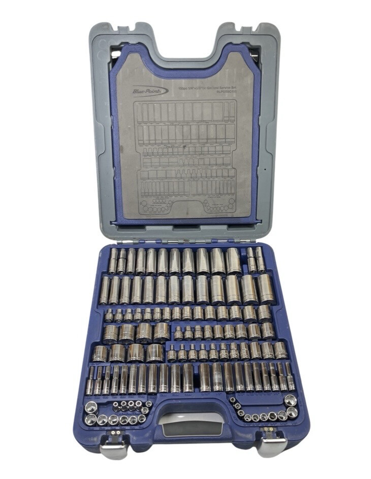 Blue Point 155 pc Combination Drive SAE/ Metric General Service Set ...