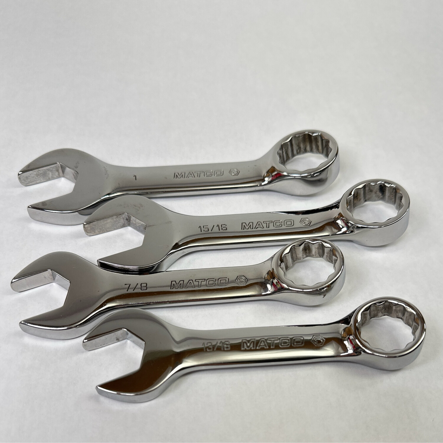 Matco 4pc 13/16-1” Stubby Wrench Set, SMCS42K - Shop - Tool Swapper