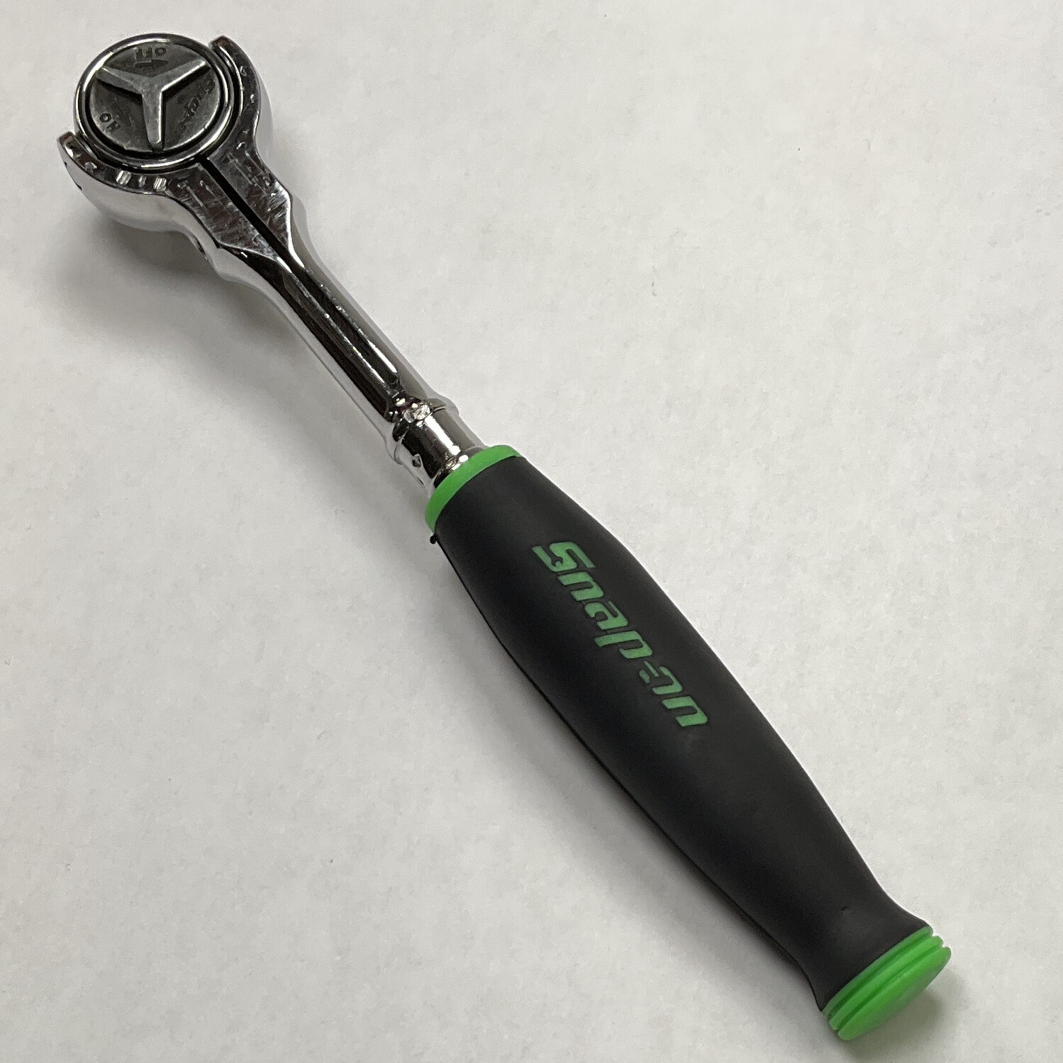 Snap On 3/8" Drive Compact Round Head Soft Grip Swivel Ratchet, FHCNF72 ...