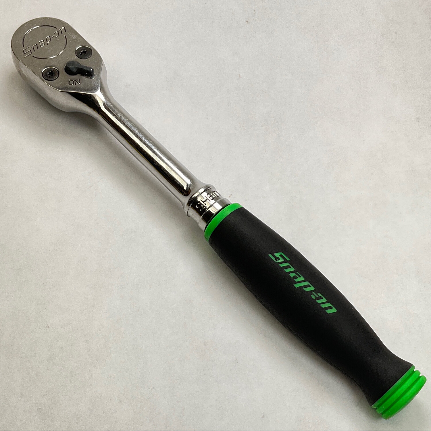 Snap On 1/2" Drive Dual 80 Technology Soft Grip Handle Ratchet (Green ...