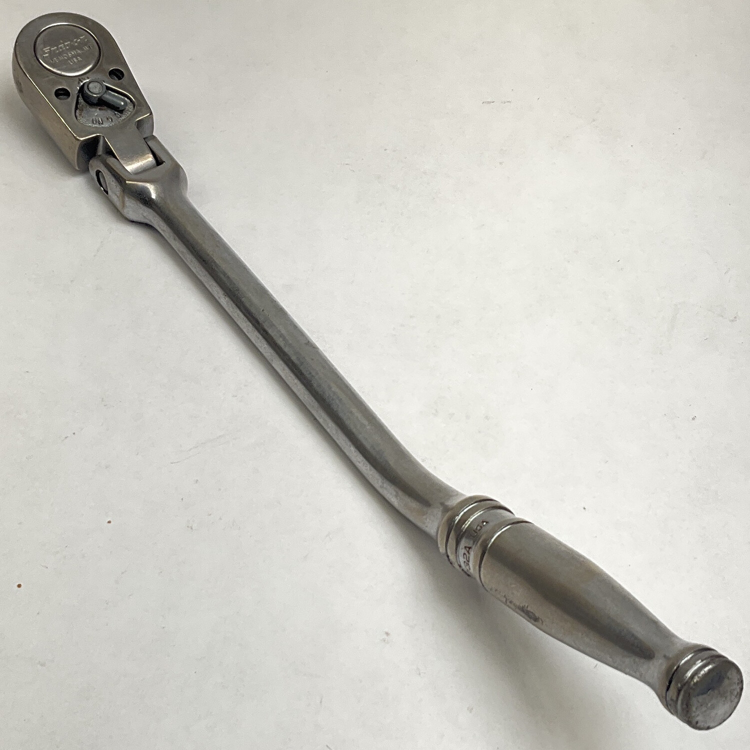 Snap On 3/8" Drive Bent Handle Flex Head Ratchet, F732A - Shop - Tool ...