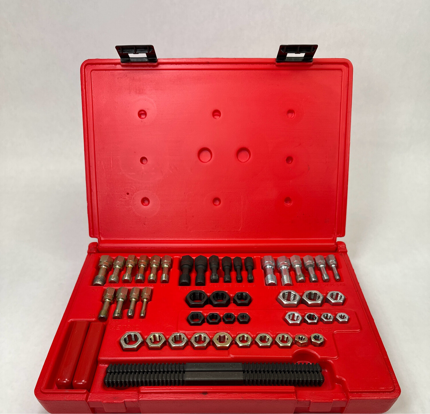 Snap On 48 pc Master Rethreading Tap and Die Set, RTD48 - Shop - Tool ...