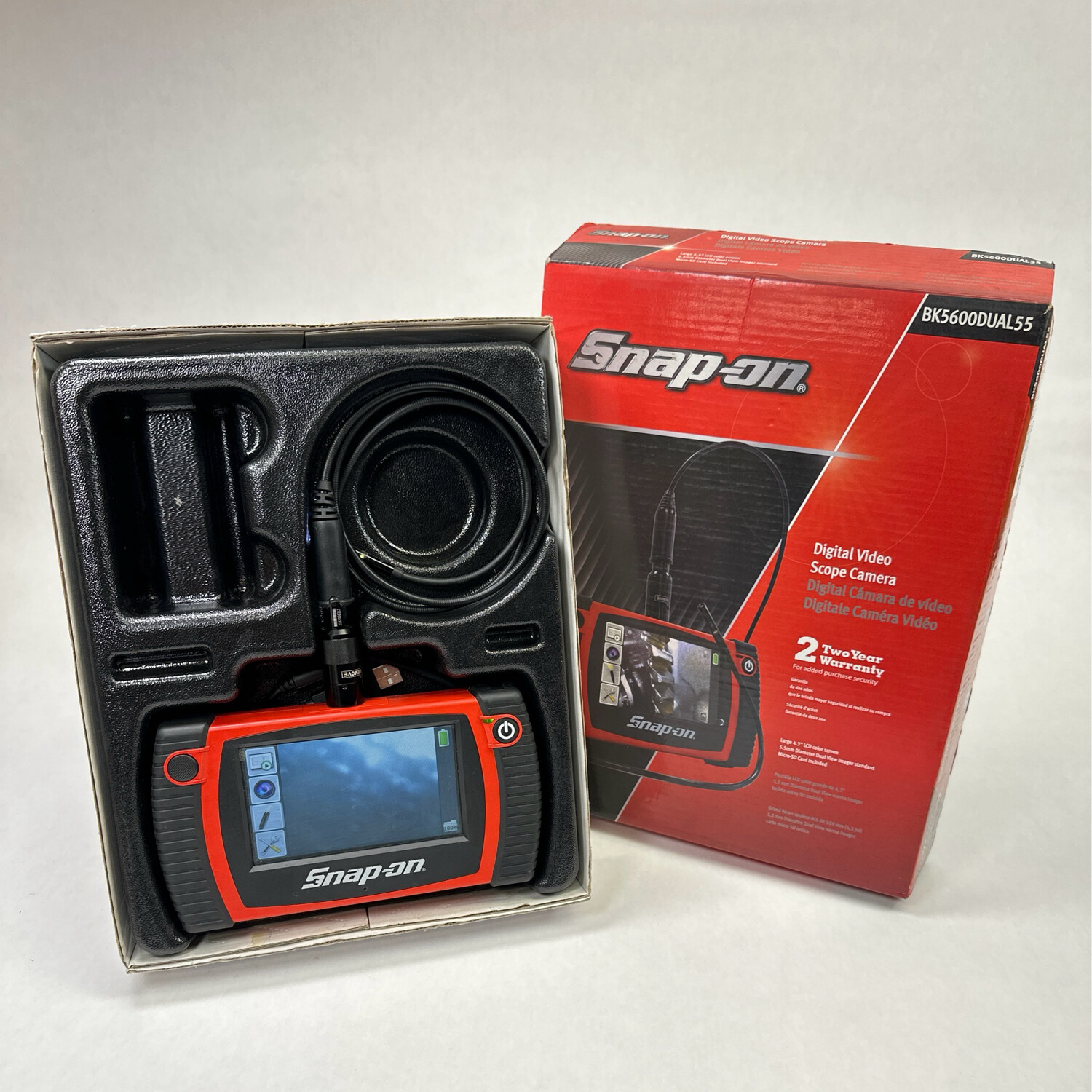 Snap On True Digital Video Inspection Scope, BK5600DUAL55 - Shop - Tool ...