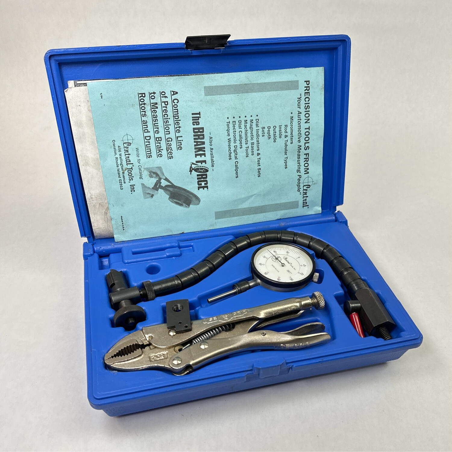 Central Tools Dial Indicator Set W/ Pliers & FlexArm - Shop - Tool Swapper