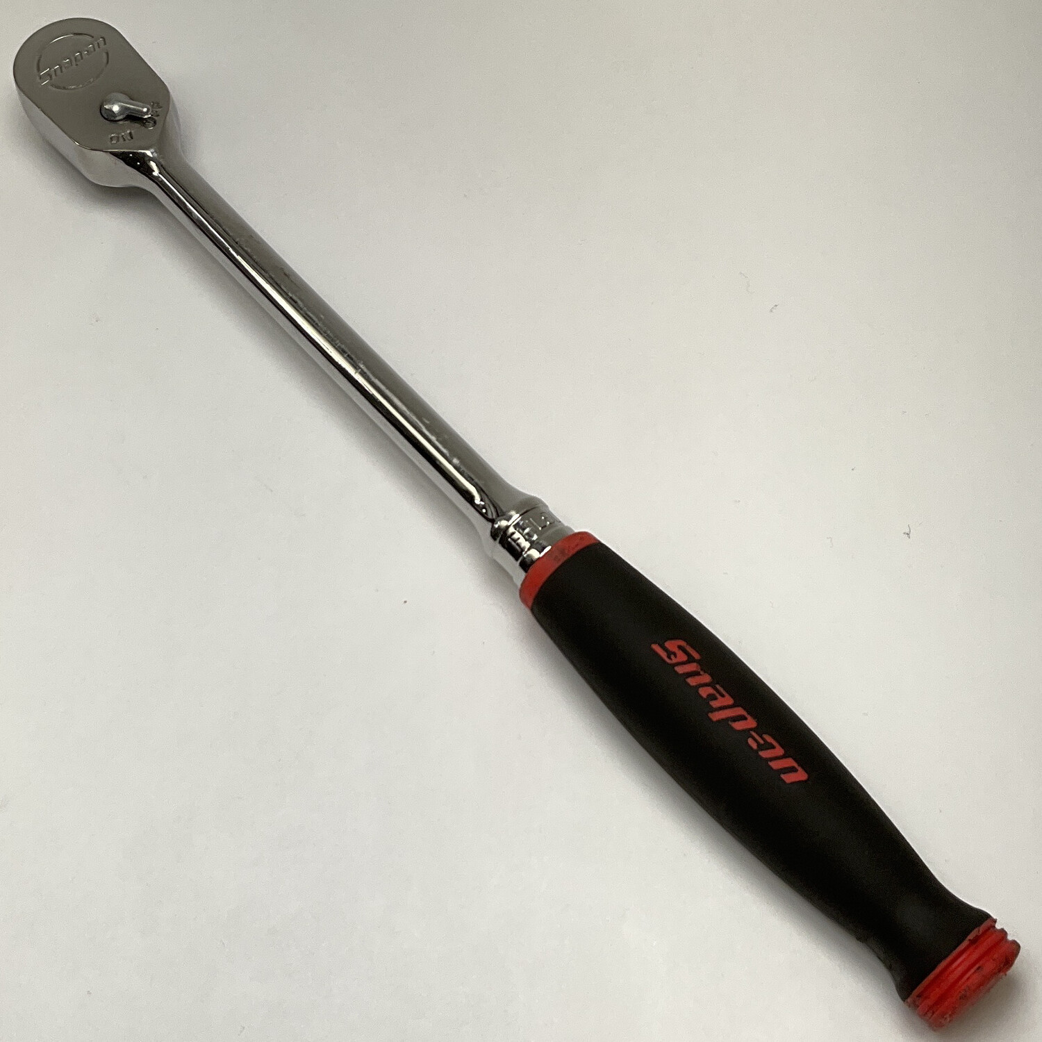 Snap On 3/8" Drive Dual 80 Technology Soft Grip Long Handle Ratchet ...
