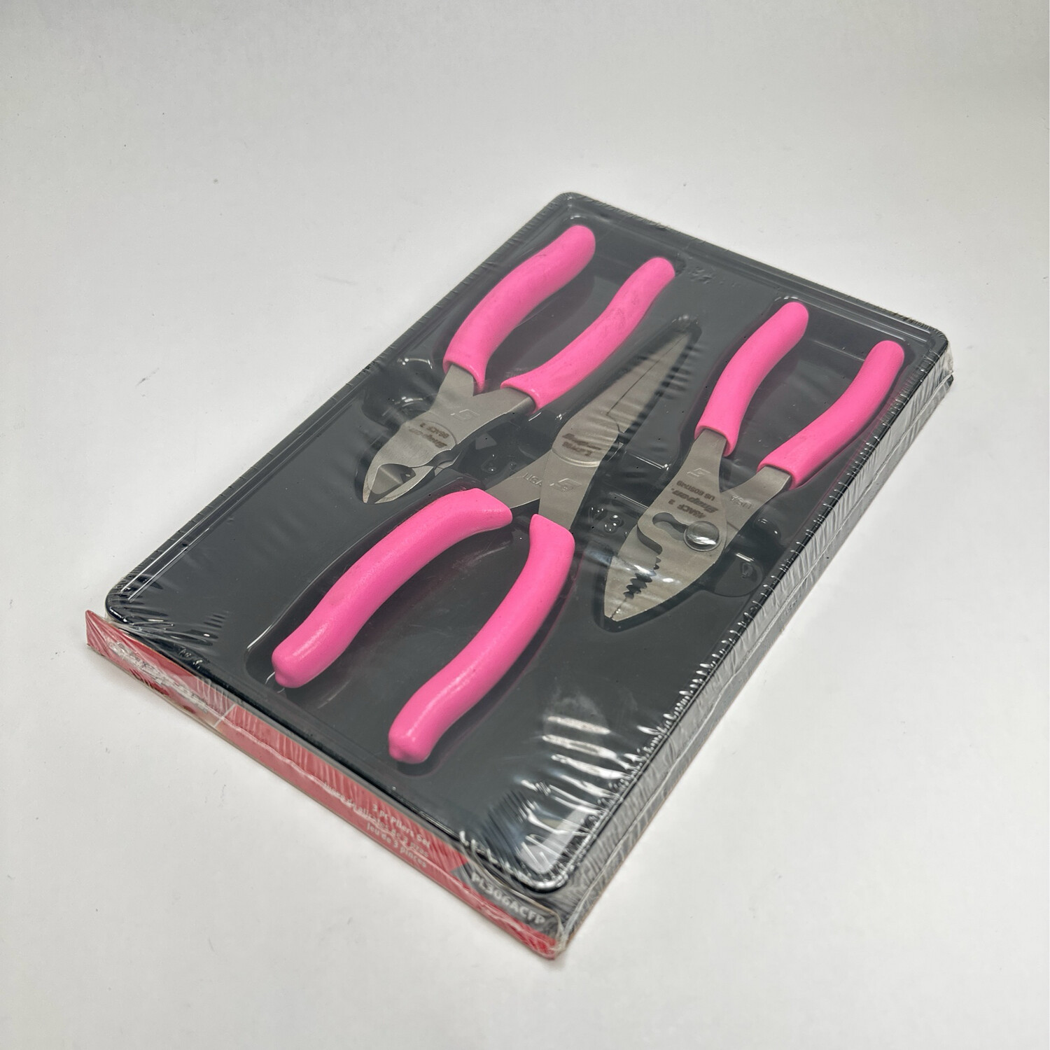 Snap On 3pc Plier Set PINK, PL306ACFP - Shop - Tool Swapper