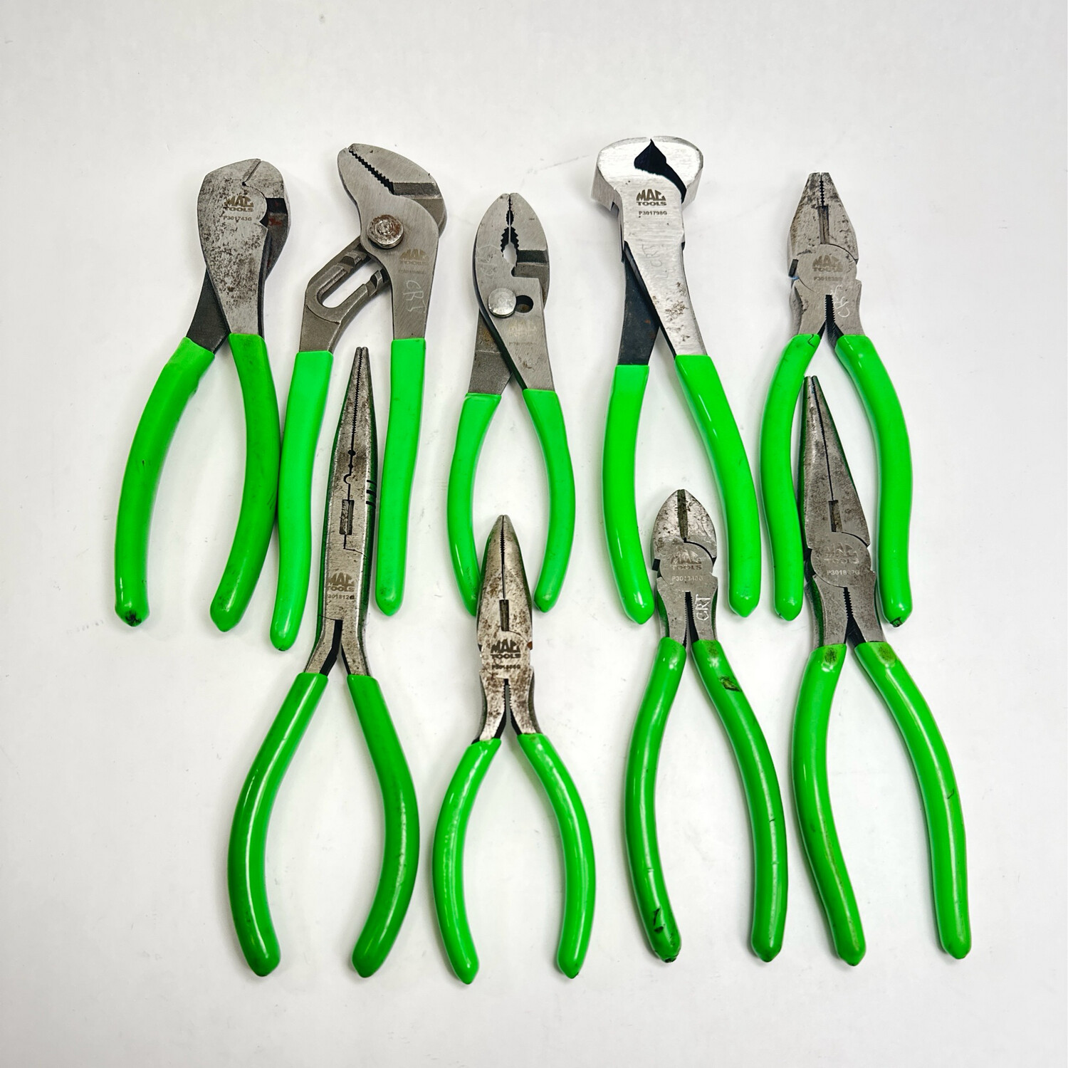 Mac Tools 9pc Plier Set- Green - Shop - Tool Swapper