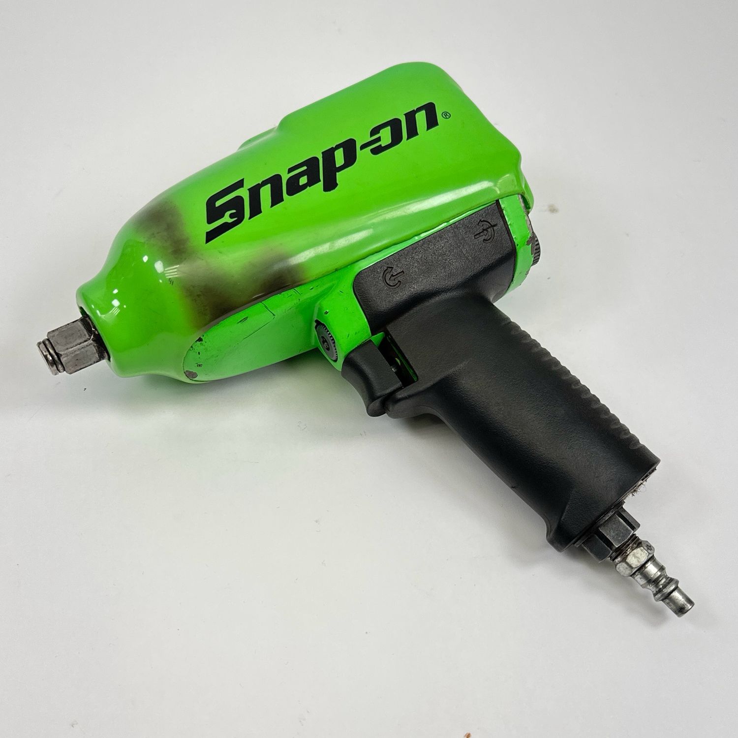 Snap On 1/2" Drive Heavy-Duty Air Impact Wrench (Green), MG725 - Shop ...