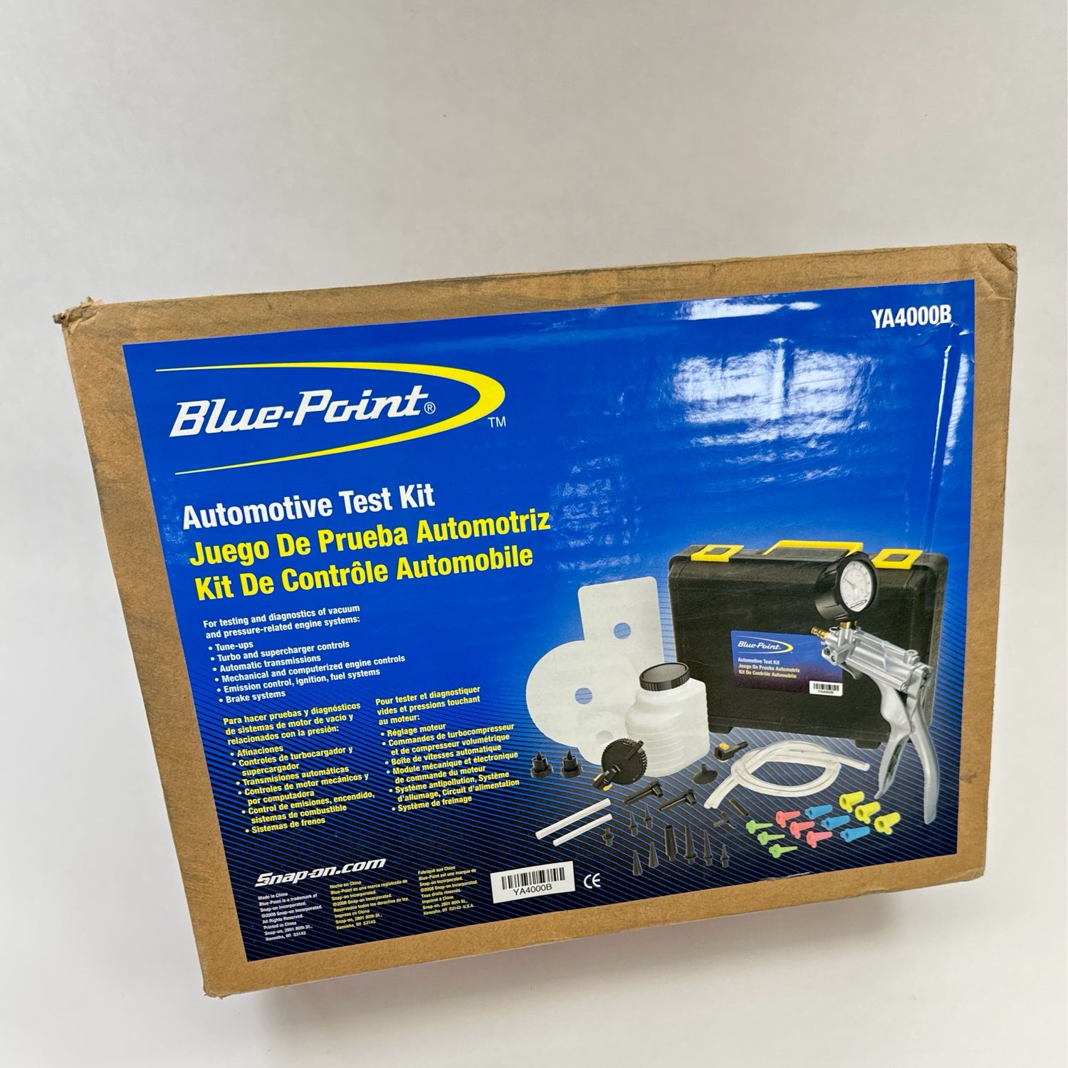 Blue Point Automotive Test Kit, YA4000B - Shop by Manufacturer - Tool ...