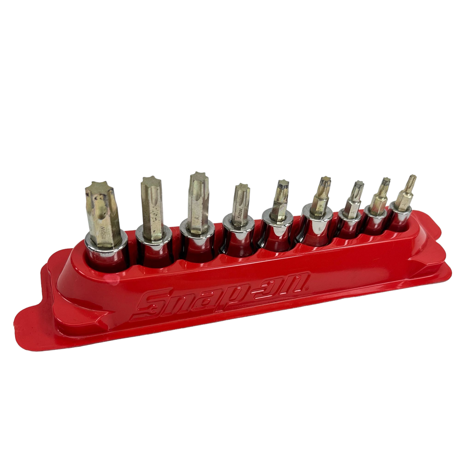 Snap On 9 pc Combination Drive TORX® Bit Heavy-Duty Removal Socket Set ...