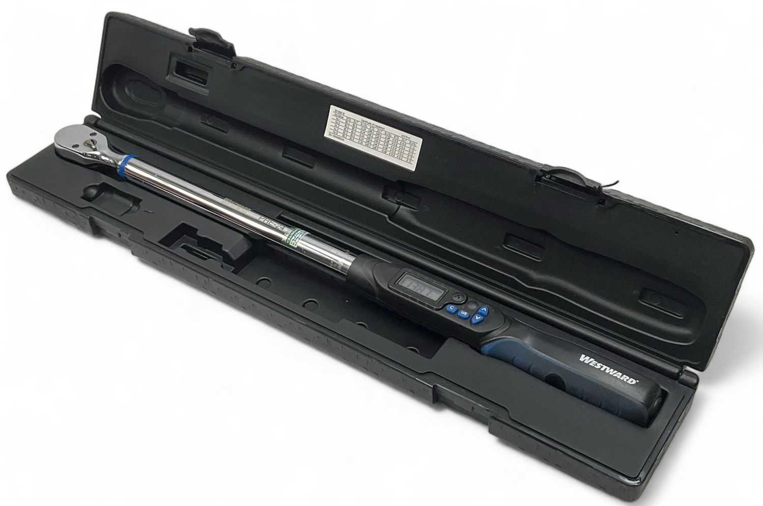 Westward 3/4” Drive Digital Torque Wrench, 4RYL9 - Shop by Manufacturer ...