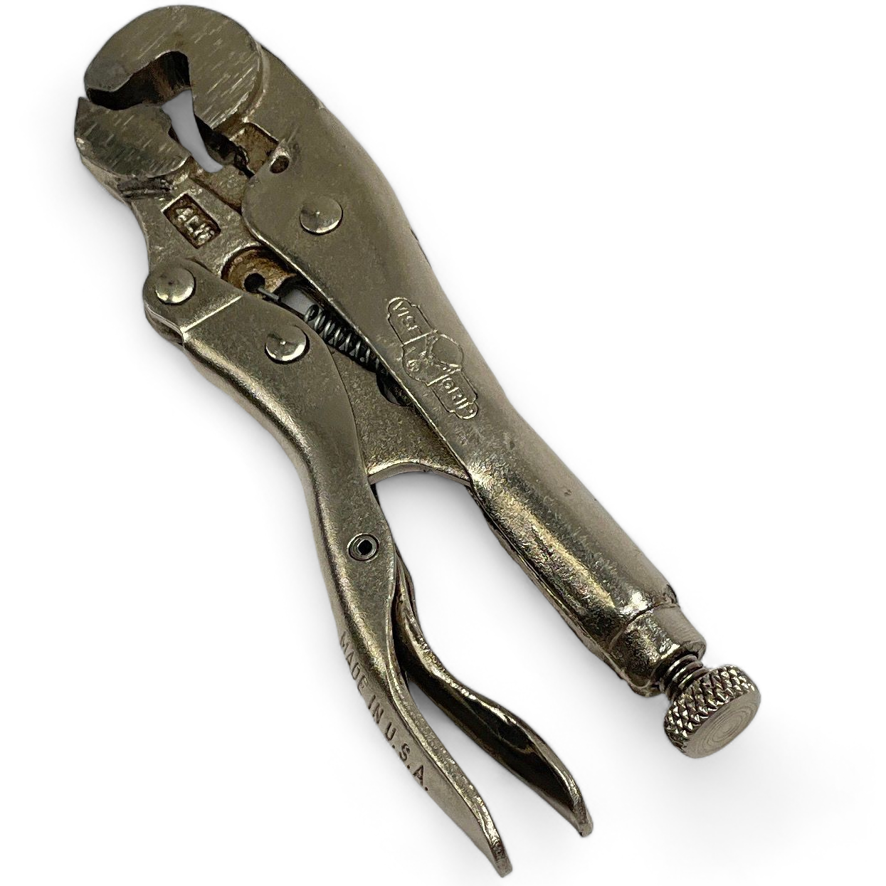 Dewitt 4” USA Vise Grip Parrot Head Locking Pliers, 4LW - Shop - Tool ...
