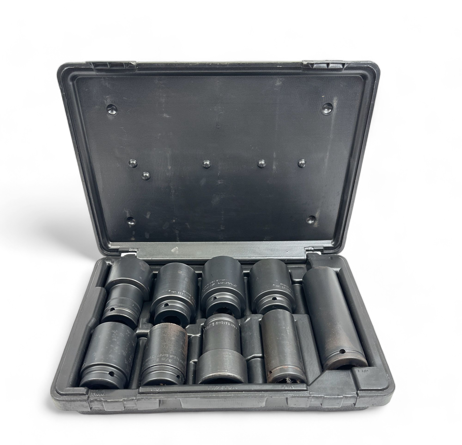 Snap On 9 pc 3/4" Drive Flank Drive Heavy-Duty Lug Socket Set ...