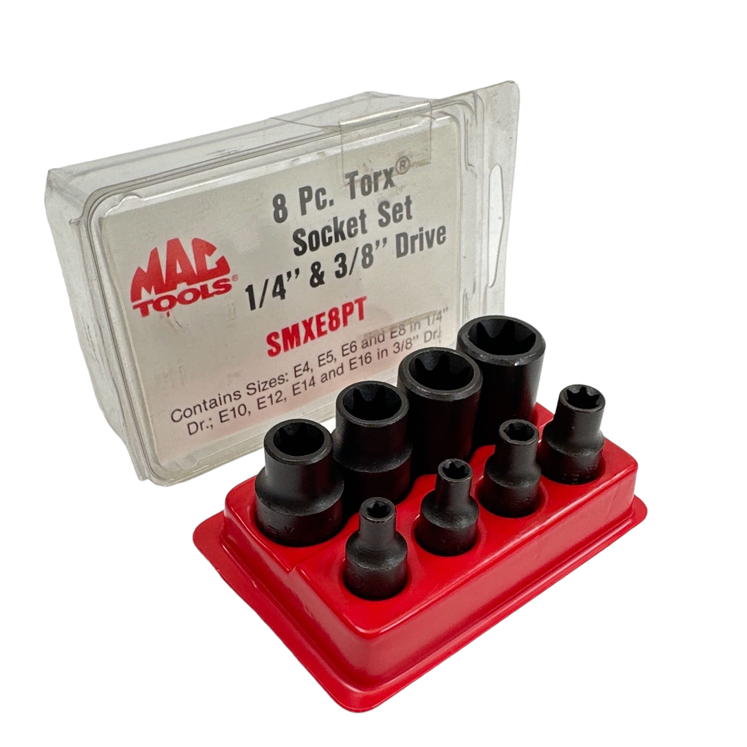 MAC Tools 8pc E-Torx Socket Set, SMXE8PT - Shop - Tool Swapper