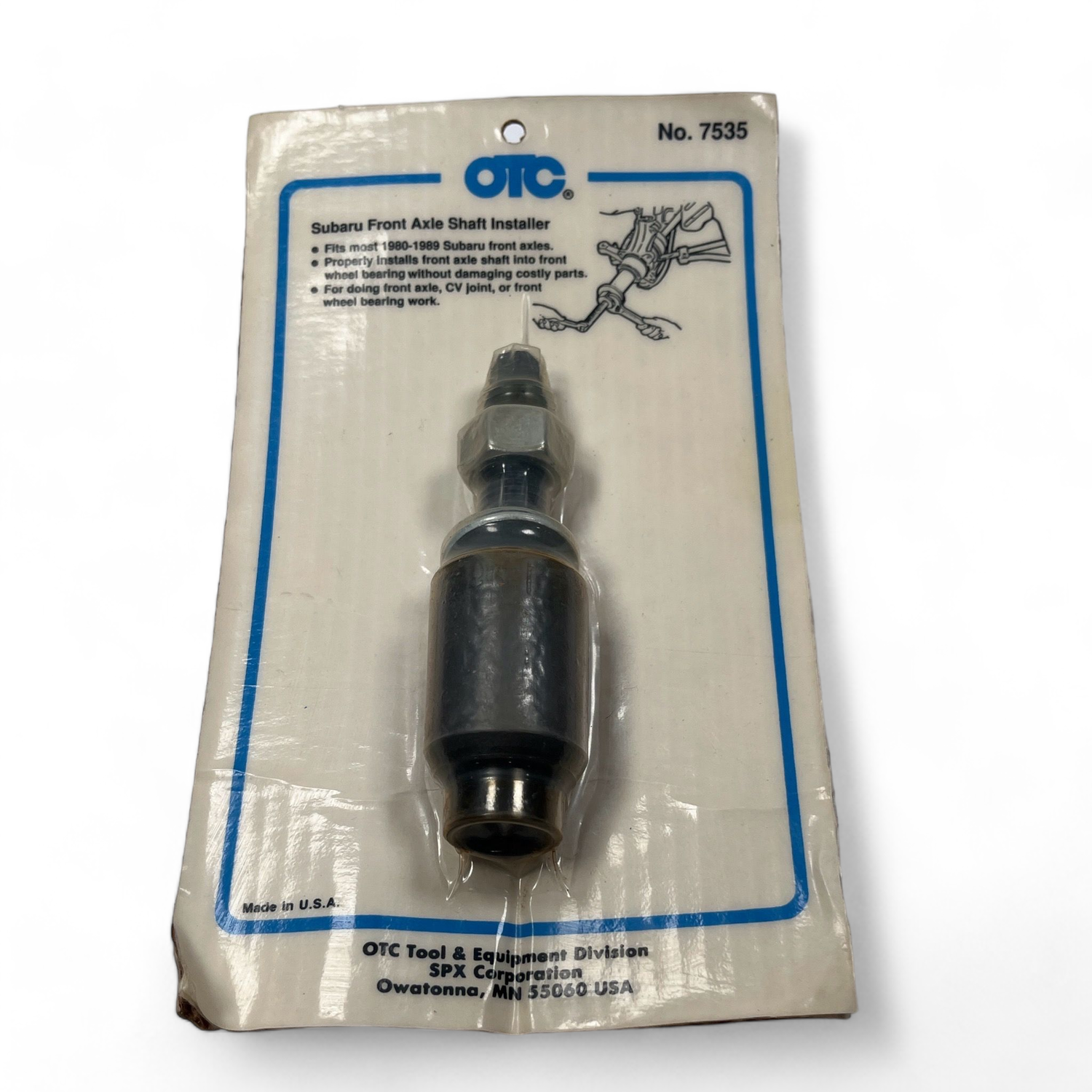 OTC Tools Subaru Front Axle Shaft Installer, No. 7535 - Shop - Tool Swapper