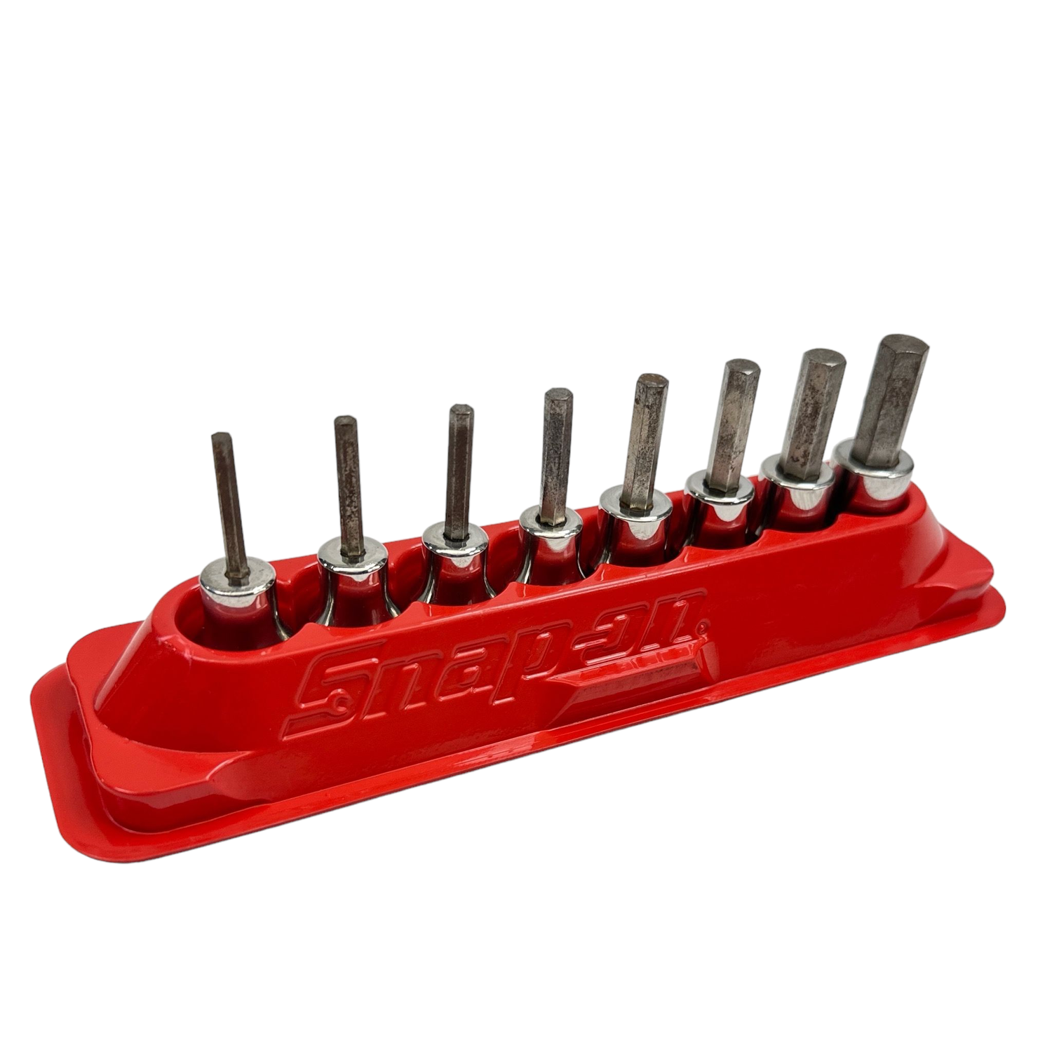 Snap On 8 pc 3/8" Drive SAE Standard Hex Bit Socket Set (1/8-3/8 ...