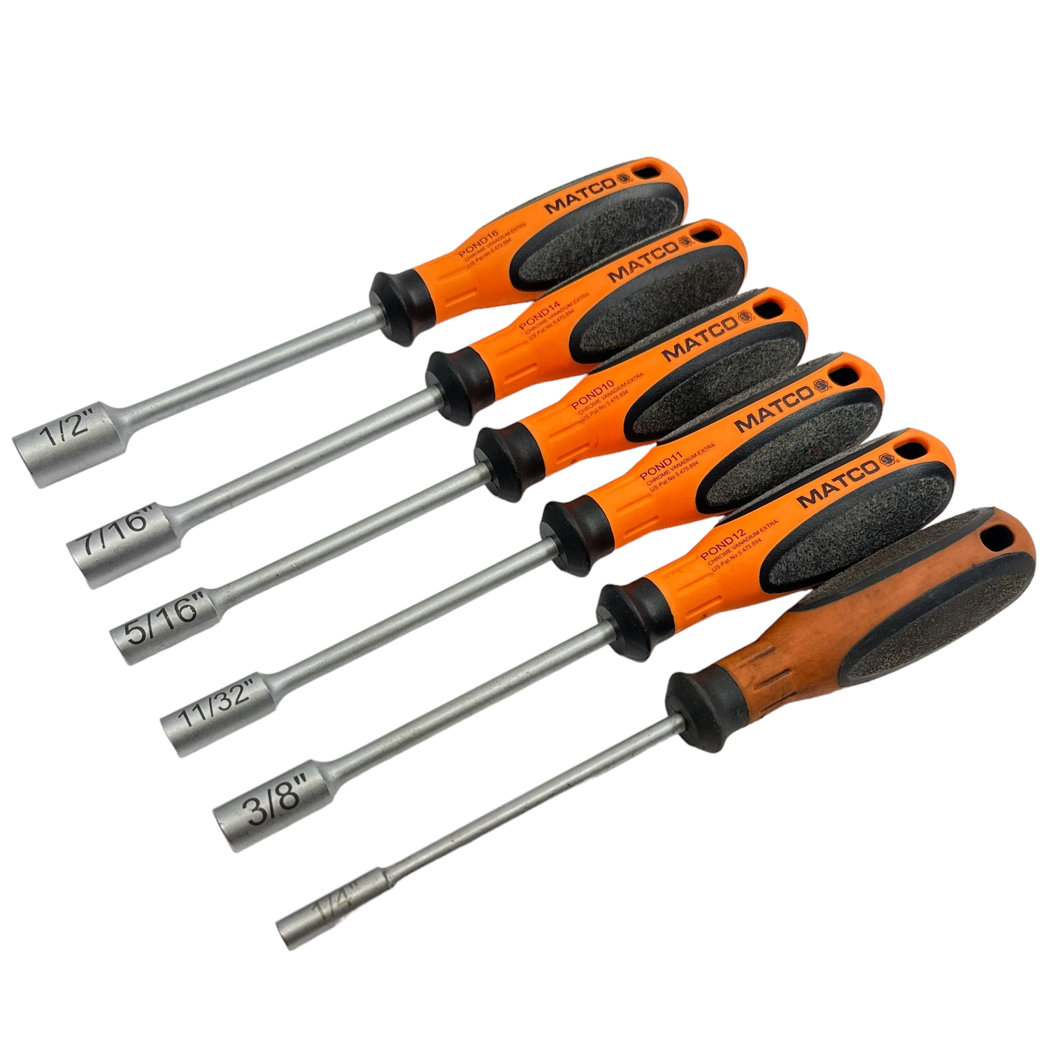 Matco 6pc SAE Nut Driver Set (1/4”-1/2”) - Shop - Tool Swapper