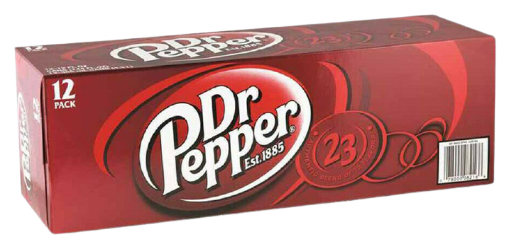 12 PK DR PEPPER 355ML CASE