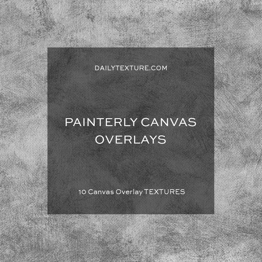 Painterly Canvas Overlays Collection