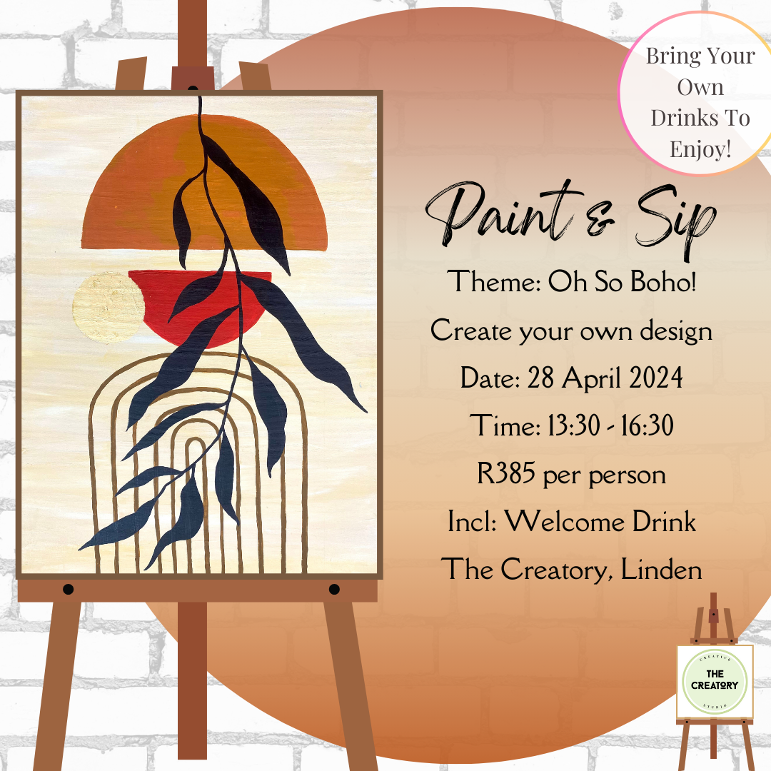 Paint & Sip: Oh So Boho