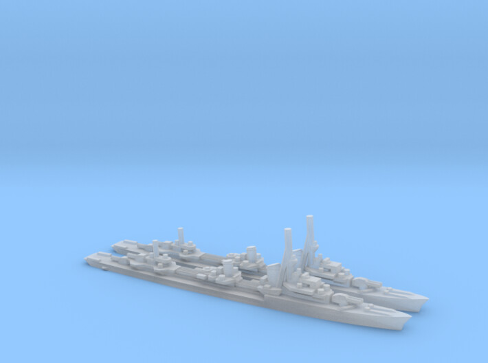 German Type 1936A - Destroyer - 1:1800