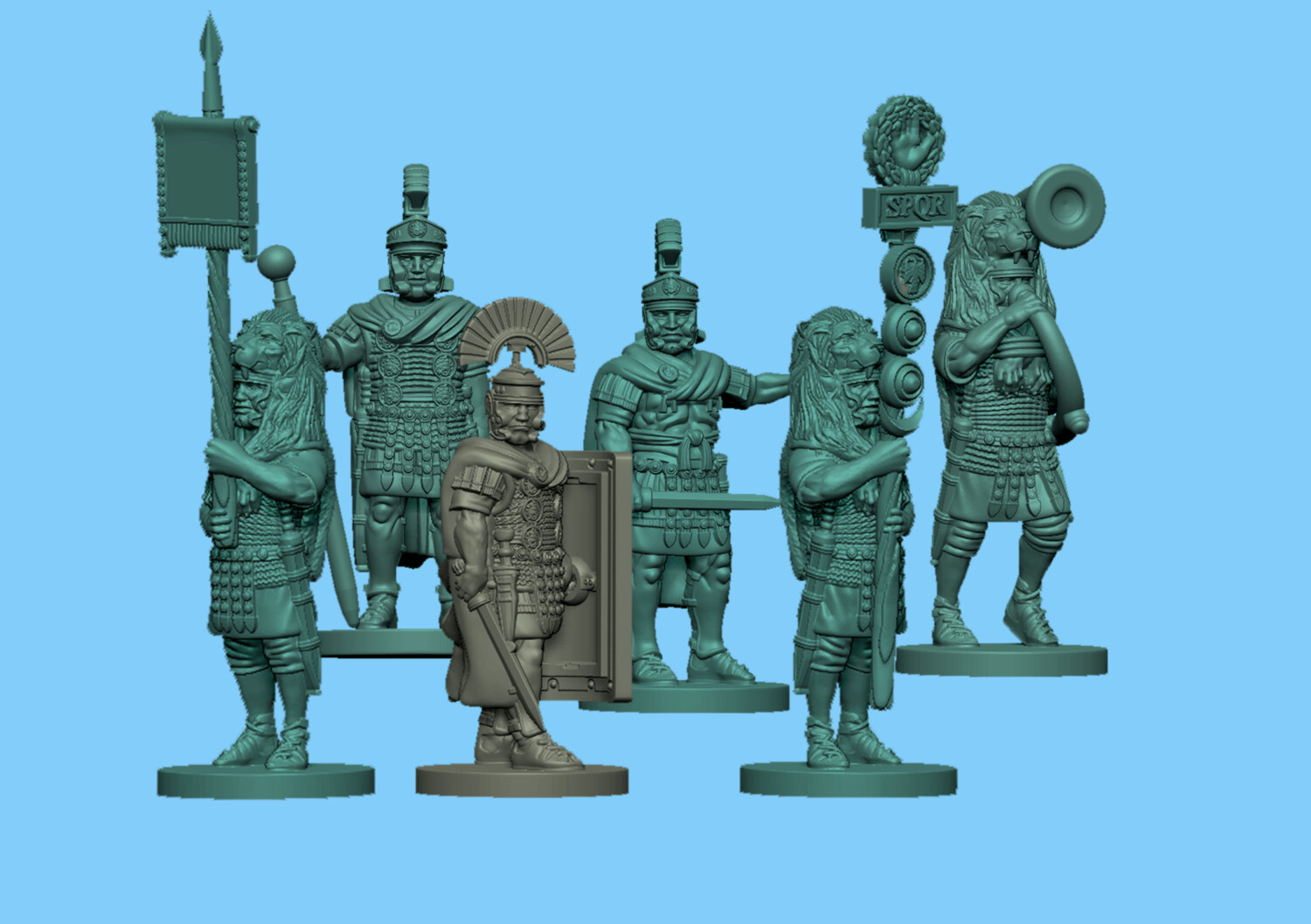 Roman Command Pack (28mm)