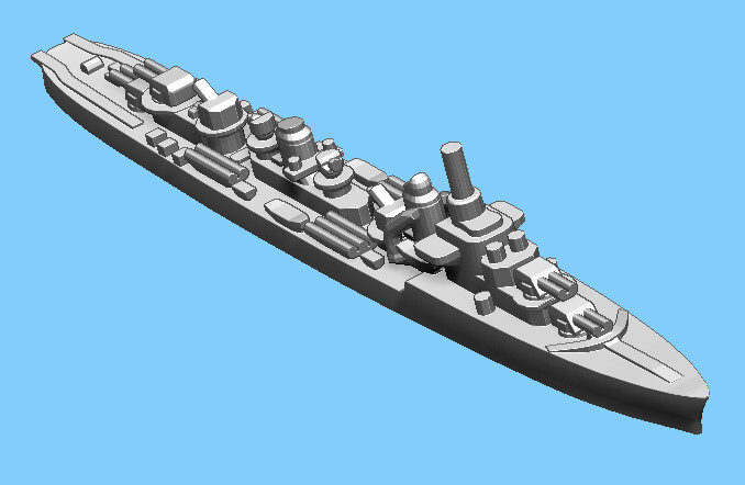 French Aigle - Destroyer - 1:1800