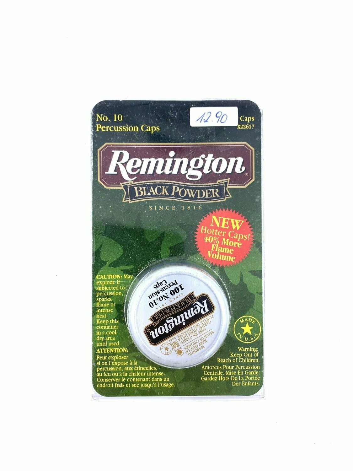 Remington Black Powder No.10 Percussion Caps