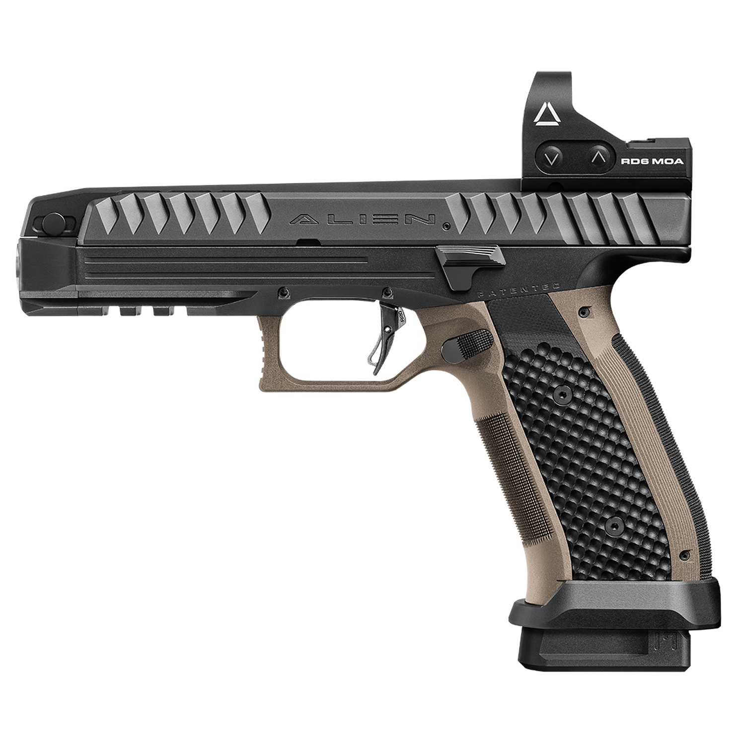 Laugo Arms Pistole Alien Full Kit 9 x 19 Grün