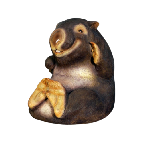 Wombat Sitting Statue