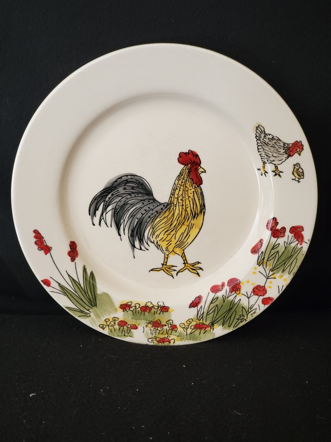 Southern Rooster Salad Plate 8", Paula Deen