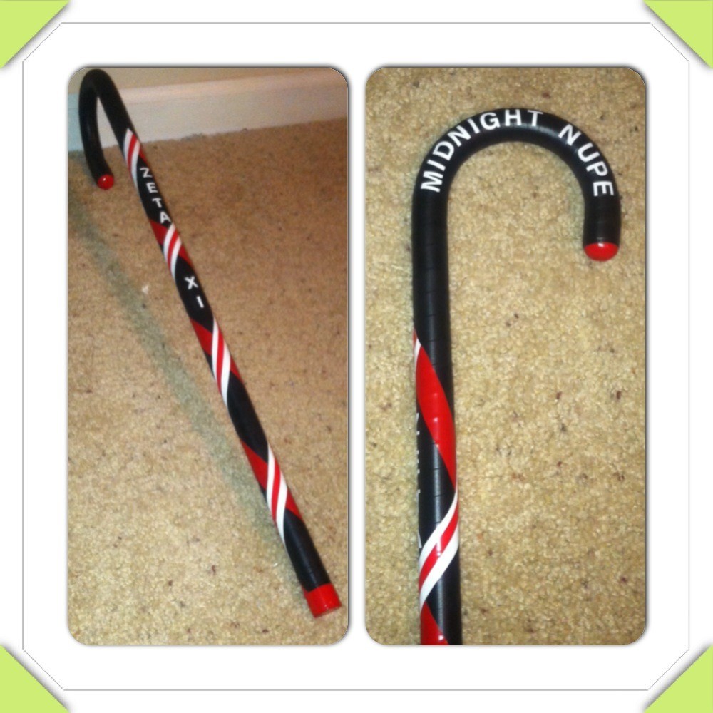 MIDIGHT 3 DIAMOND CANE