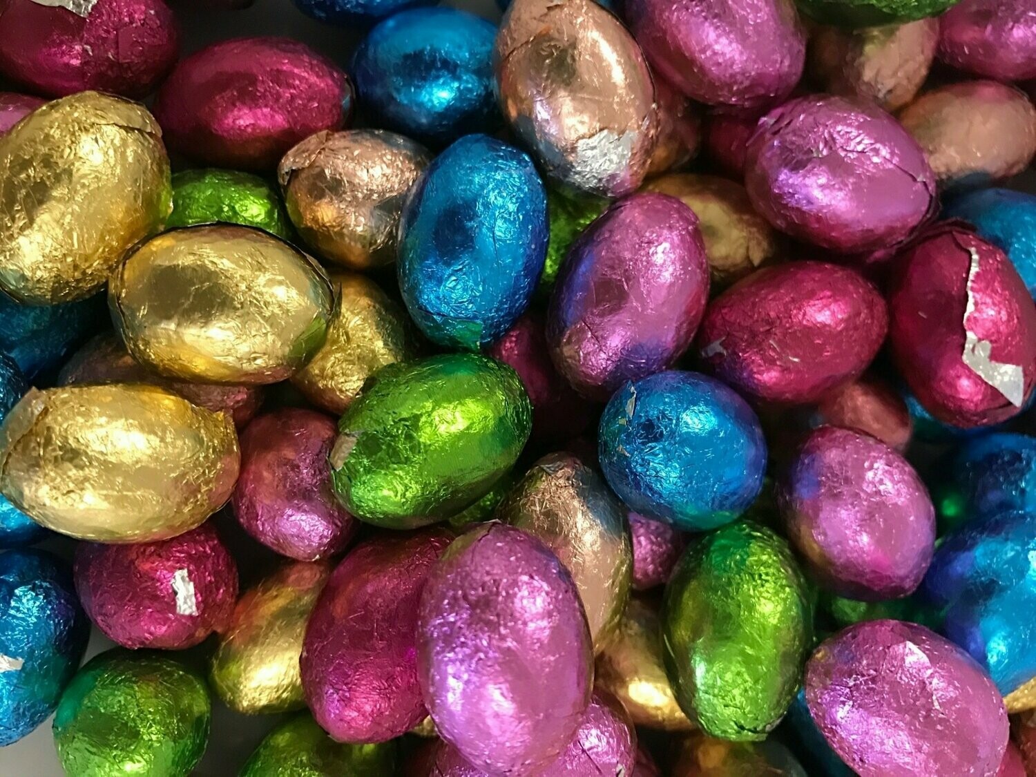 Foil-Wrapped Milk Chocolates