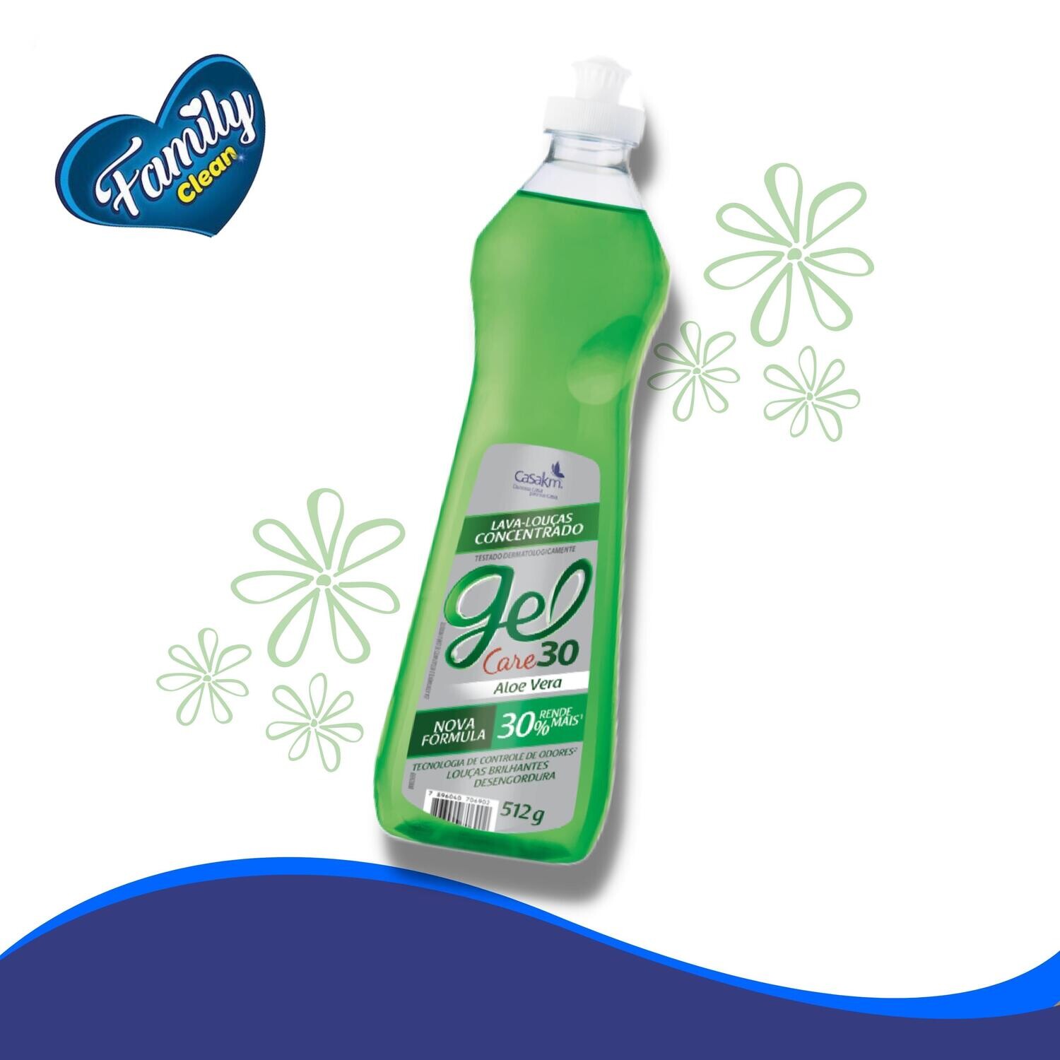 DETERGENTE LAVAPLATOS CONCENTRADO GEL CARE