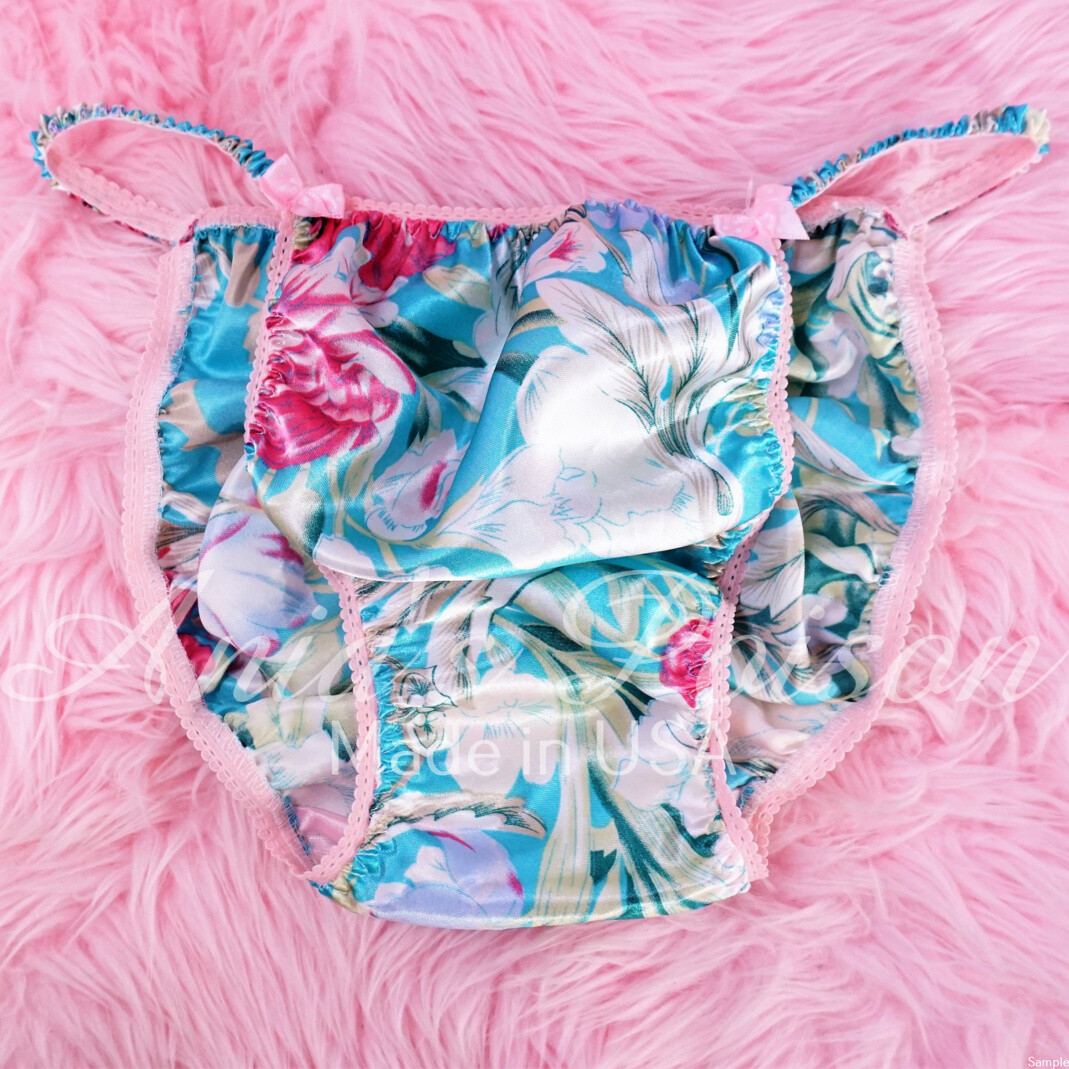 Ania’s Poison MANties S – XXL Turquoise Floral pastel Spring Print Rare ...