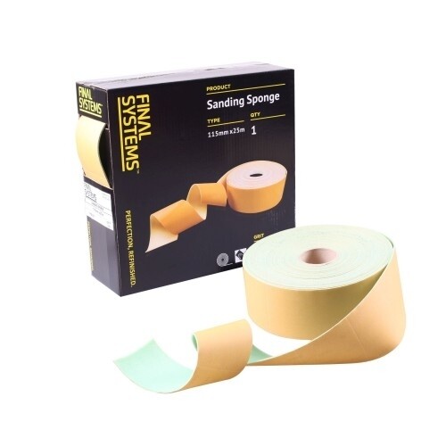 Sponge sanding roll