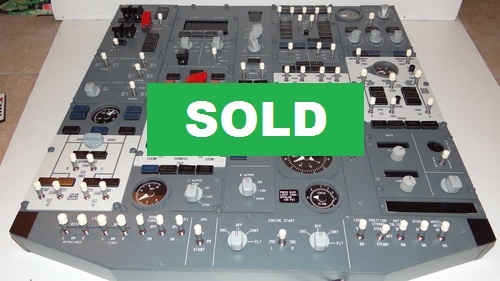 Flightsimpm 737 overhead panel Prototype