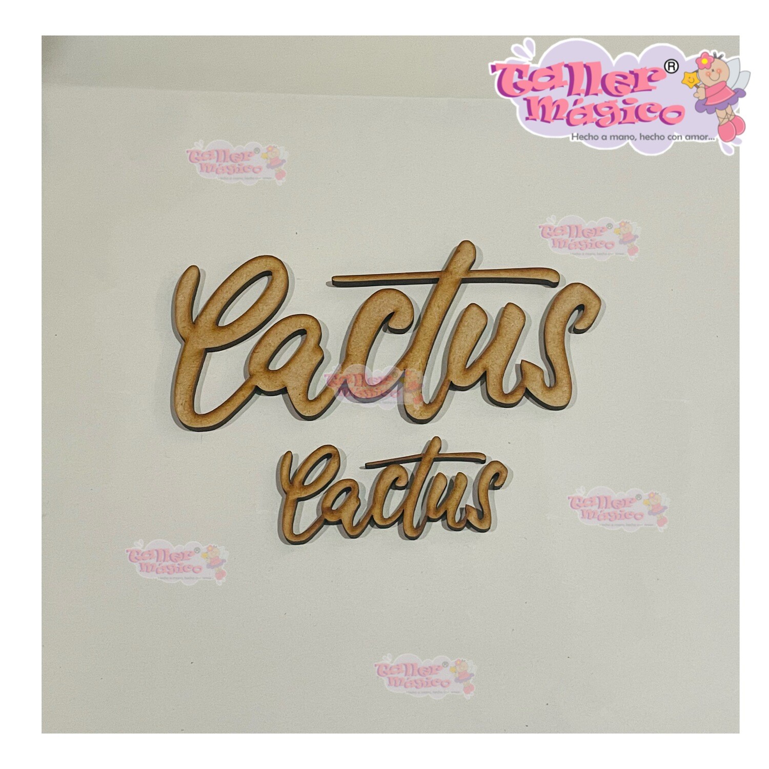 LETRAS CACTUS 15cm- 8cm