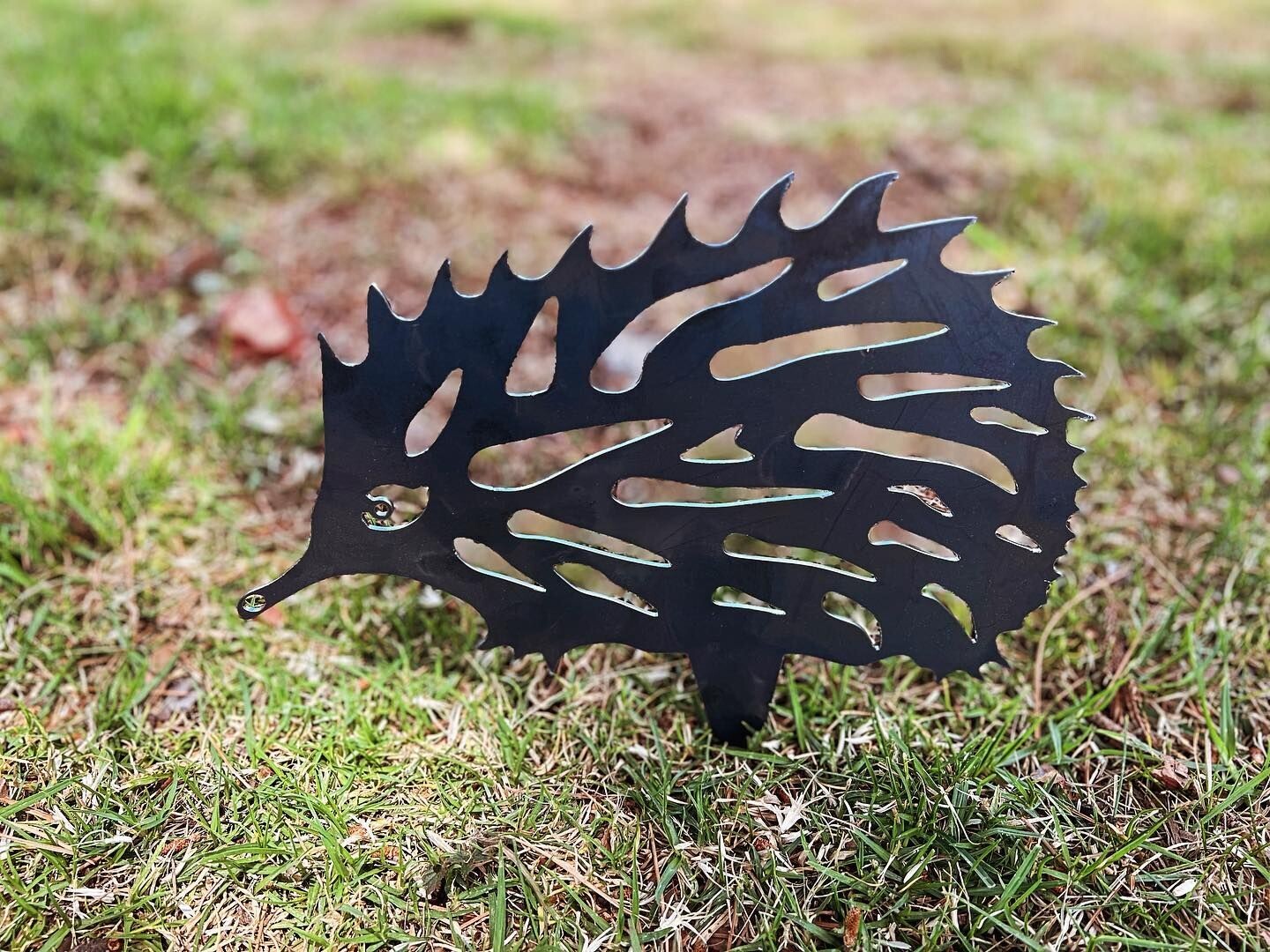 Corten Steel Premium Echidna Silhouette Sculpture Native Garden Art ...
