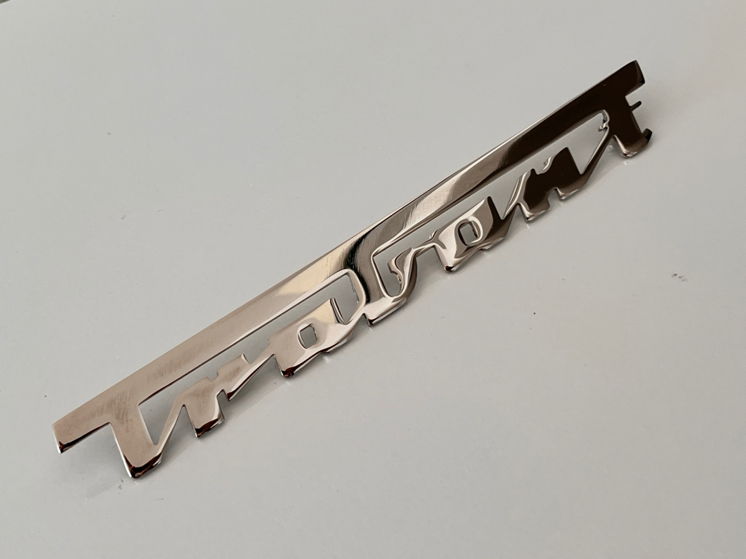 Trabant Polished Aluminium Emblem