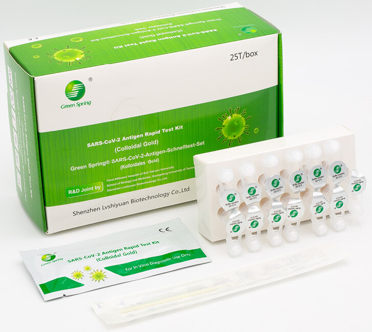 Green Spring Profi SARS-Cov-2 Schnelltest (25 Stück)