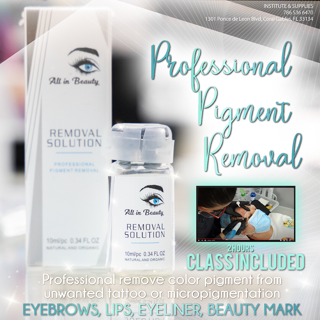 REMOVAL SOLUTION + FREE CLASS