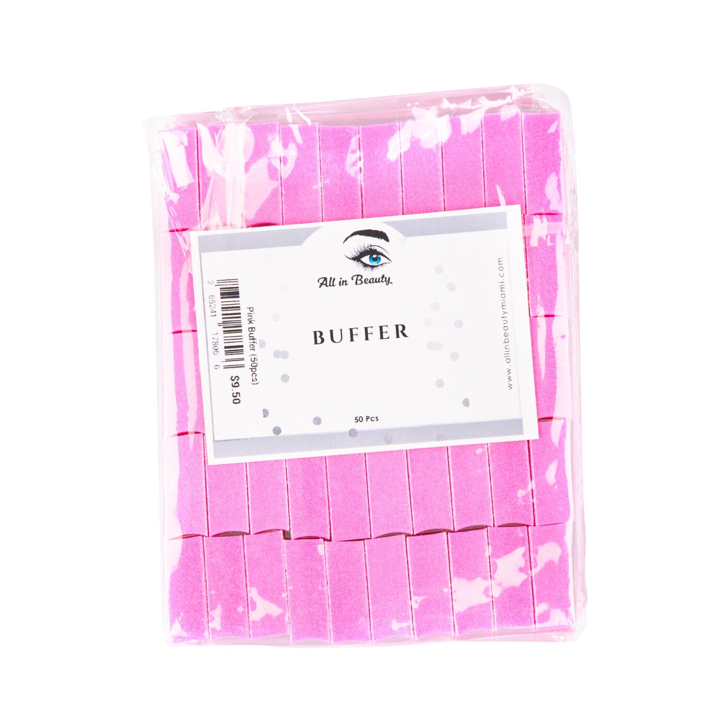 PINK BUFFER (50PCS)
