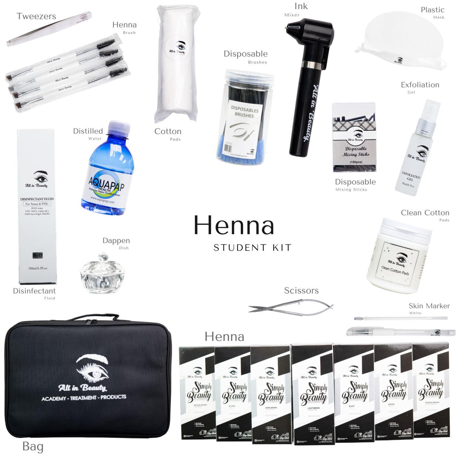 HENNA PROFESSIONAL KIT