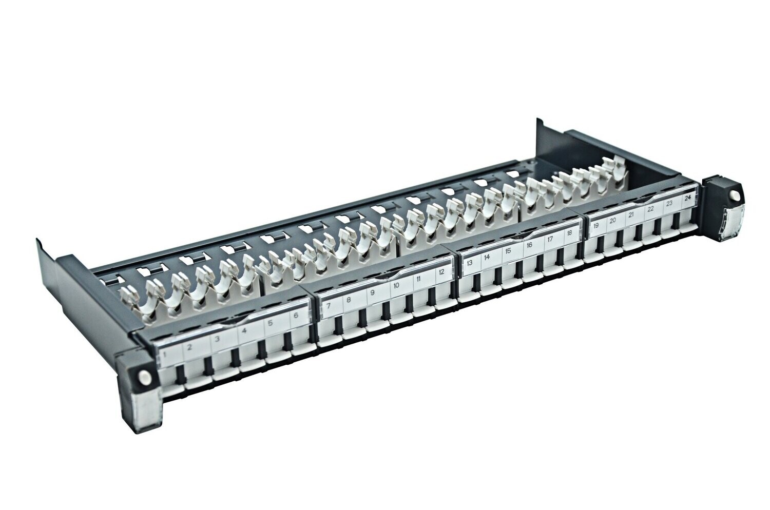 SCHNEIDER ACTASSI 19-C PATCH PANEL SLIDING EVO 19" 1U 24PT S-ONEDPM FTP ...
