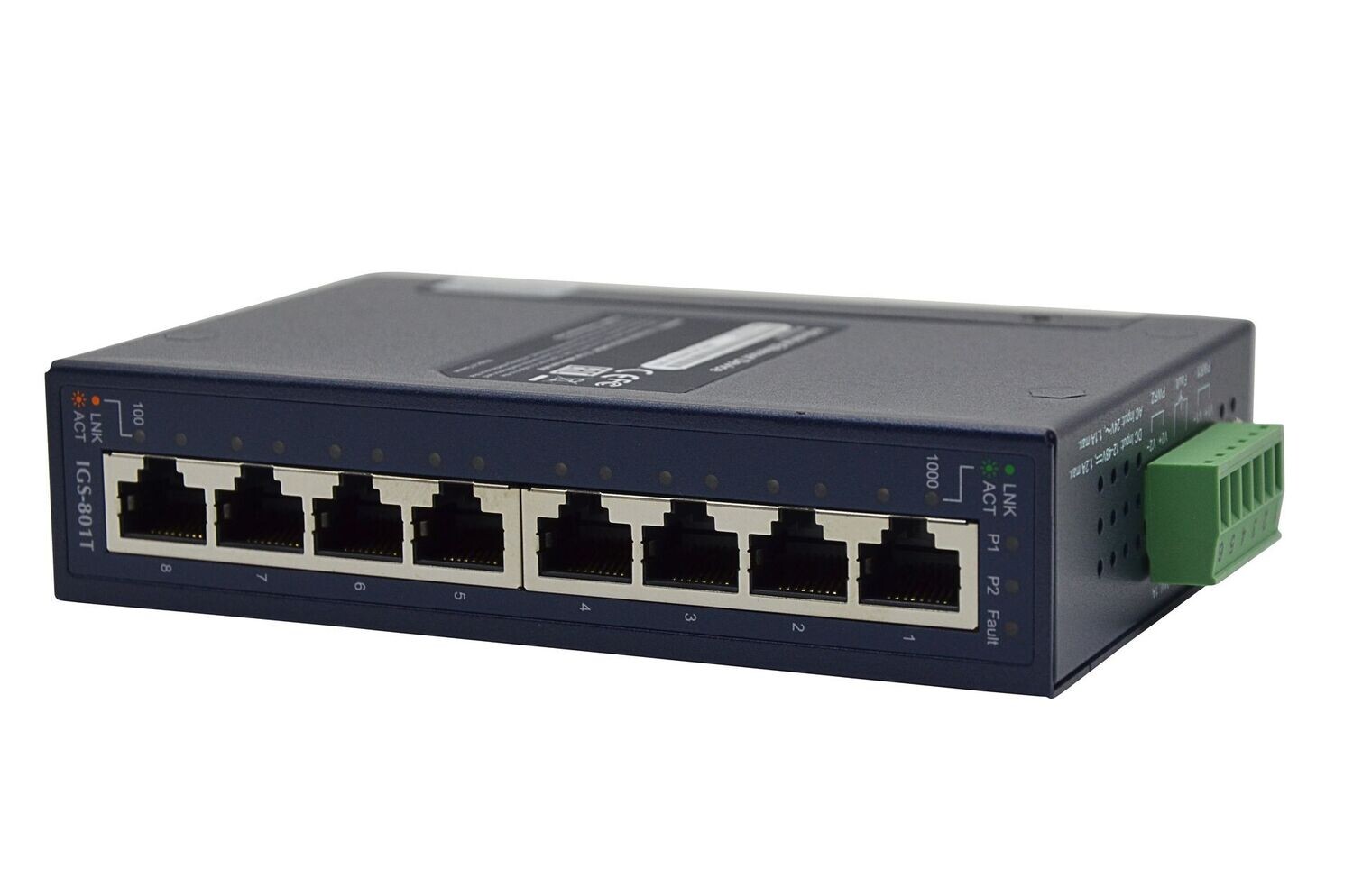 SWITCH GIGA 8 PORTS MANAGABLE (L2) - PLANET